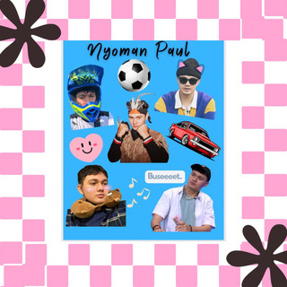 Jual STICKER KISSCUT PANAROMA || NYOMAN PAUL || NABILA TAQIYYAH || RONY ...