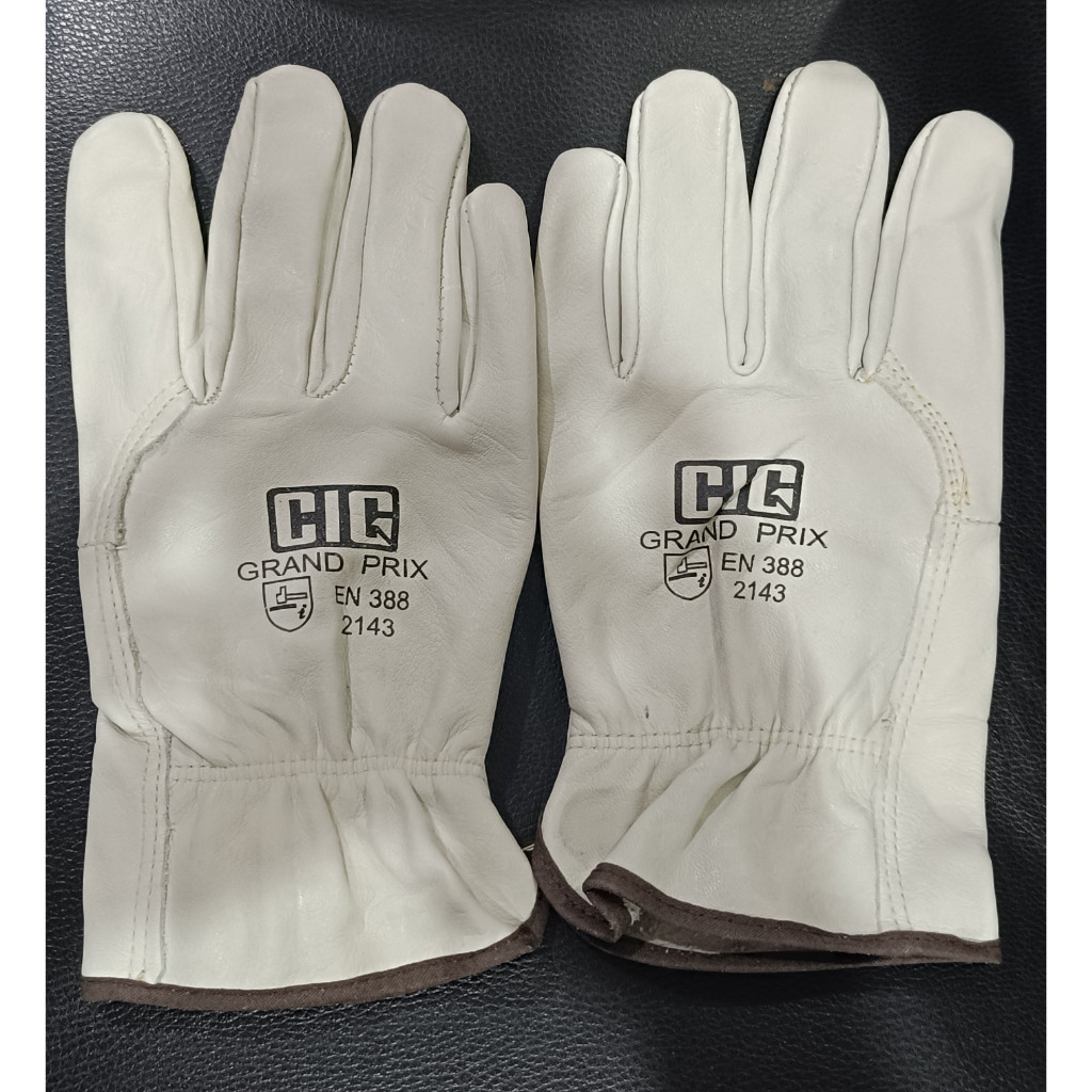 Jual Sarung Tangan Kulit CIG Grand Prix - Welding Glove - Sarung Tangan ...
