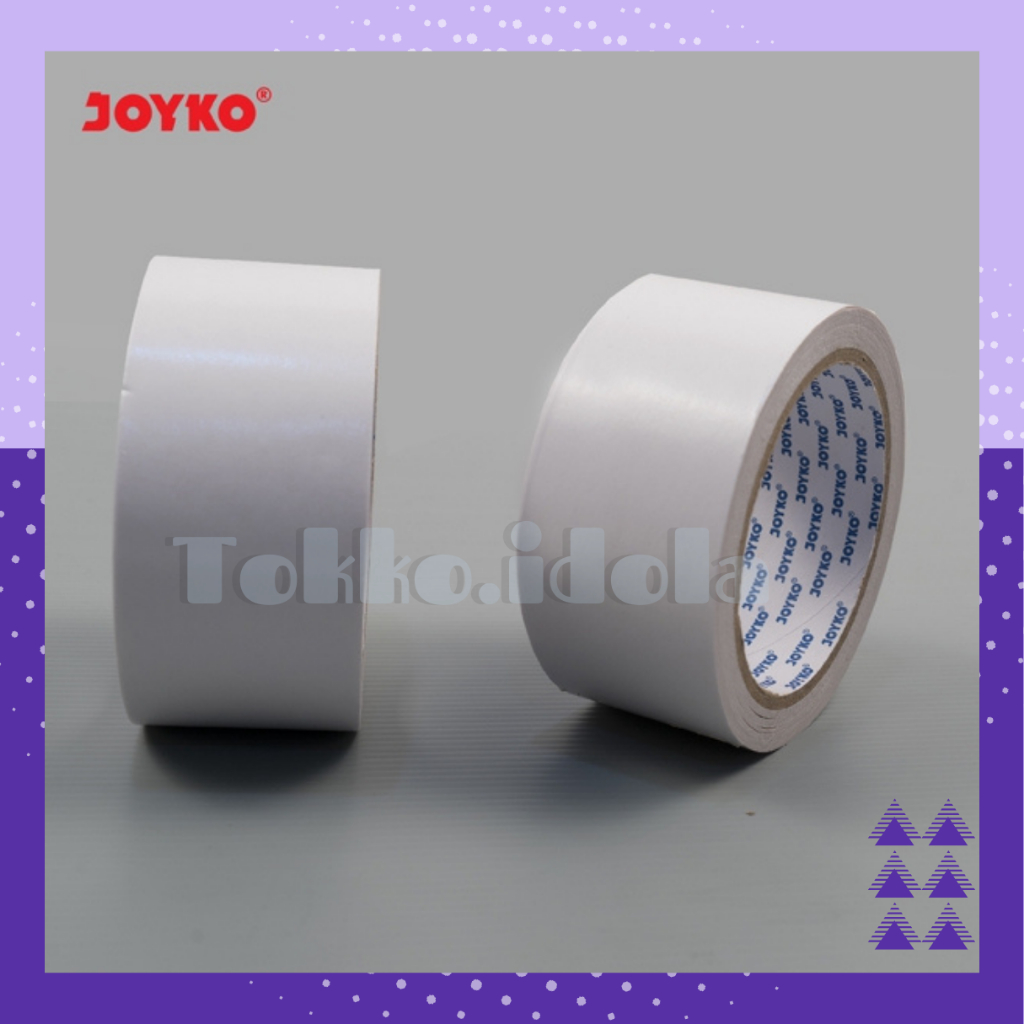 Jual DOUBLE TAPE JOYKO 48 MM / DOUBLE TAPE JOYKO 4CM / Double Sided ...