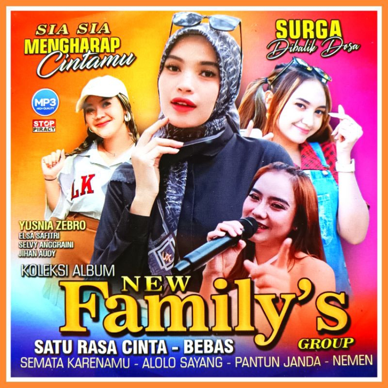 Jual Kaset MP3 Audio Musik 85 Lagu Dangdut Koplo New FAMILY'S Album Pilihan Terpopuler | Shopee ...