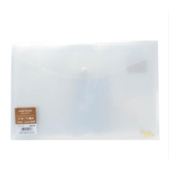 Jual Smart Pocket Daiichi uk. Folio / Map Plastik Kancing * | Shopee ...