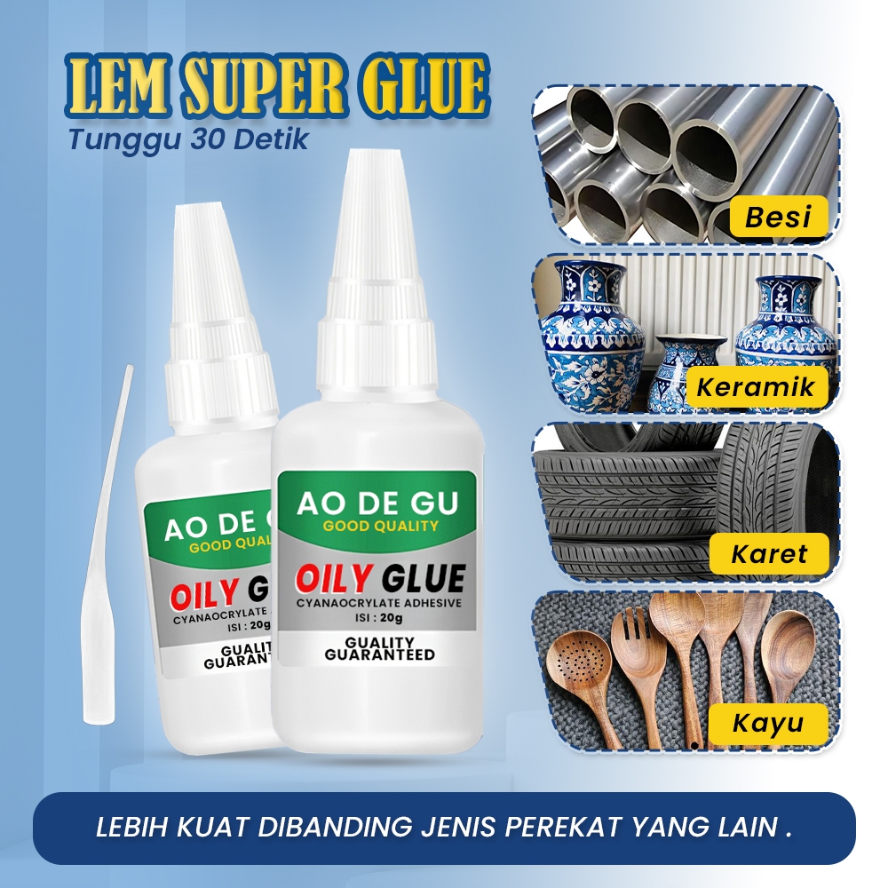 Jual Lem Setan Super Kuat Serbaguna Cairan Glue Perekat Barang Keramik ...