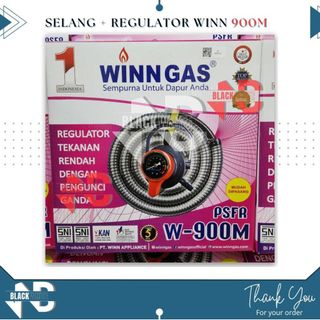 Jual Winn Gas Regulator Selang W 900M / Selang Regulator LPG W900 M ...
