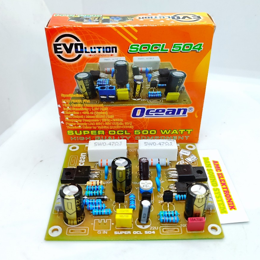 Jual Kit Power SOCL Super OCL 500w 504 Ocean Evo Evolution | Shopee ...