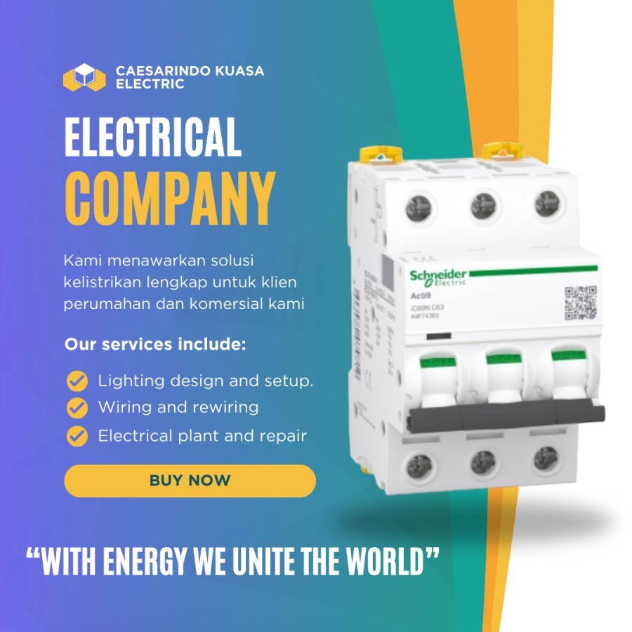 Jual MCB 3P 10A SCHNEIDER IC60N A9F74310 3PAS 10AMPER 3PHASE 10AMPERE 3POLE SNEIDER ELECTRIC ...