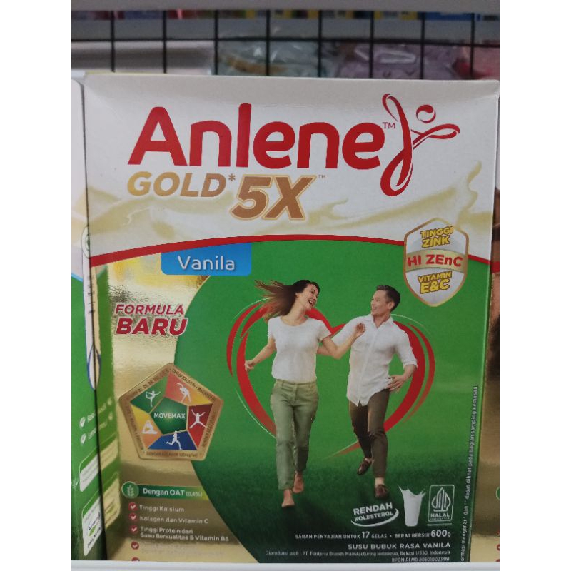 Jual Anlene gold cokelat, vanila 600g | Shopee Indonesia