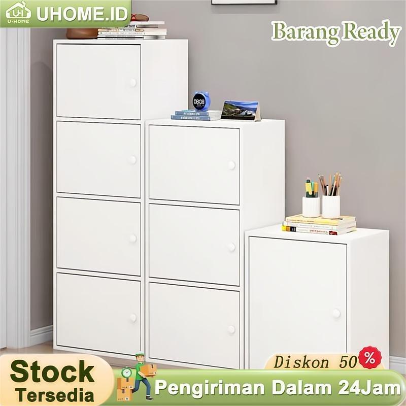 Jual Rak Serbaguna 6 Susun Lemari Buku Kayu Rak Buku Lemari Pakaian ...