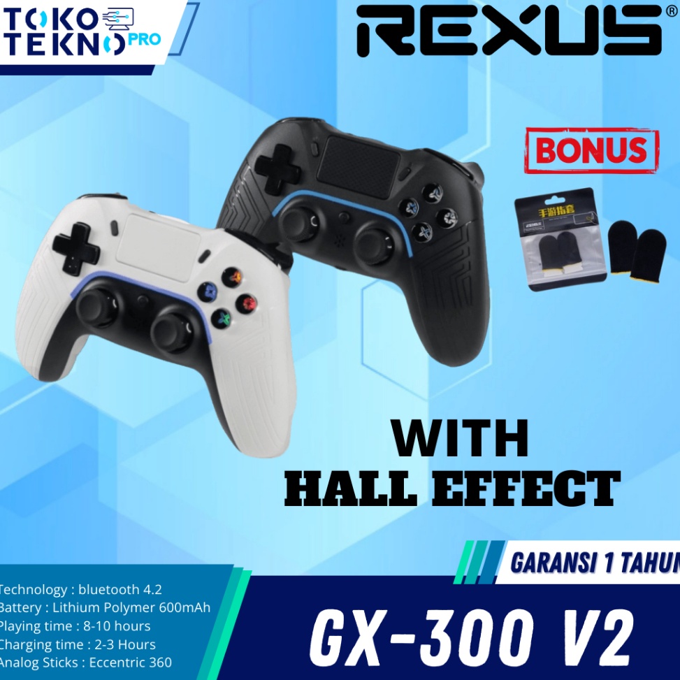 Jual Rexus GX3 GX3 Gen 2 V2 Gamepad Joystick Bluetooth Wireless a I7J5 | Shopee Indonesia