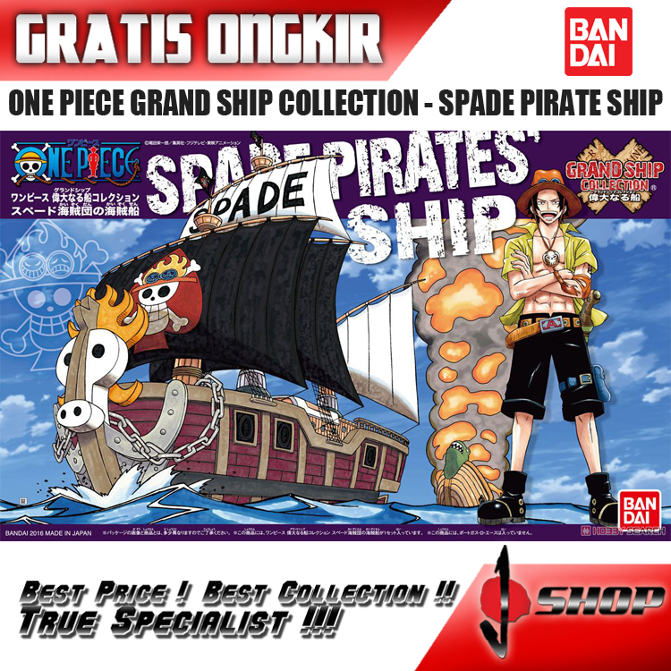 Jual ONE PIECE GRANDSHIP / GRAND SHIP COLLECTION SPADE PIRATE SHIP ...