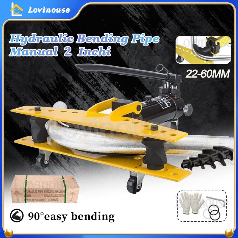 Jual Alat Bending Pipa Hidrolik Manual 22-60mm Besi/Galvanis/Stainless ...
