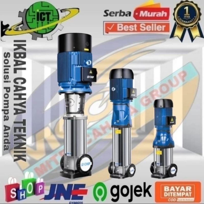 Jual Pompa Vertical CNP CDMF 10-7 Multistage Booster Pump 3Phase ...