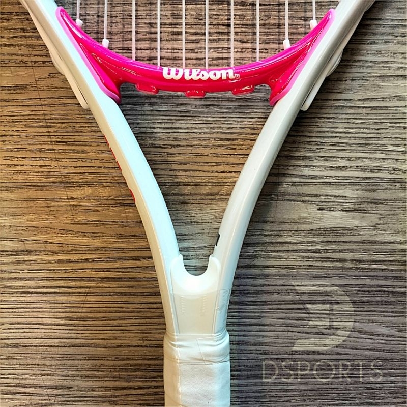Jual Wilson Intrigue 113 253 g 253Gr 16x19 White Pink Lucu ( Racket ...
