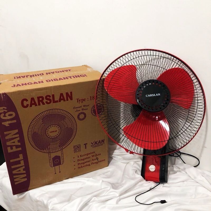 Jual Kipas Angin Carslan Wall Fan CS-188 / Kipas Angin Dinding Carslan ...