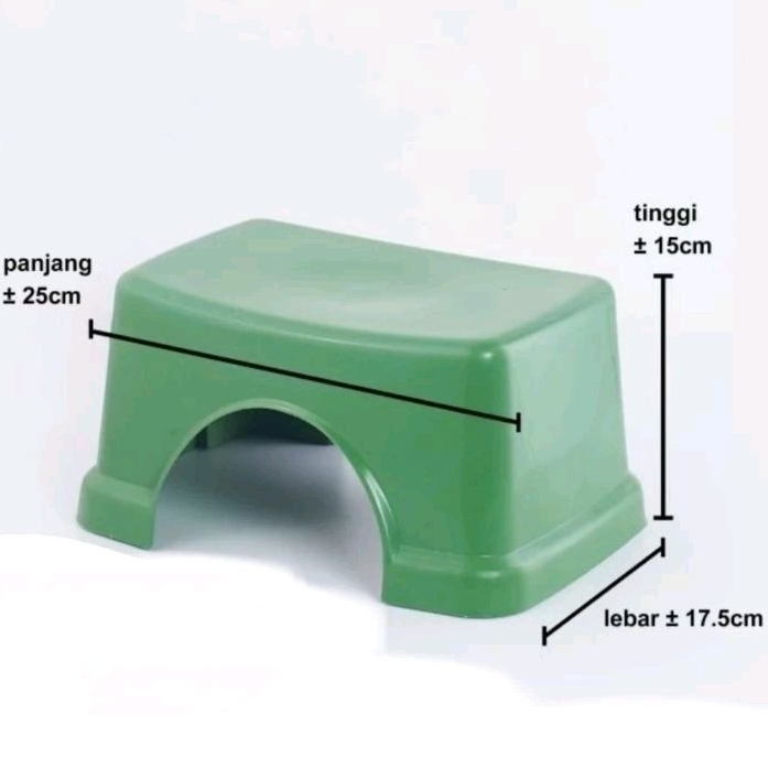 Jual Bangku plastik pendek / kursi jongko / bangku Anak / bangku cuci ...