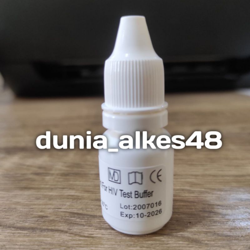Jual Cairan Buffer HIV 1/2 Test Untuk semua merek | Ed 10-2026 | Shopee ...