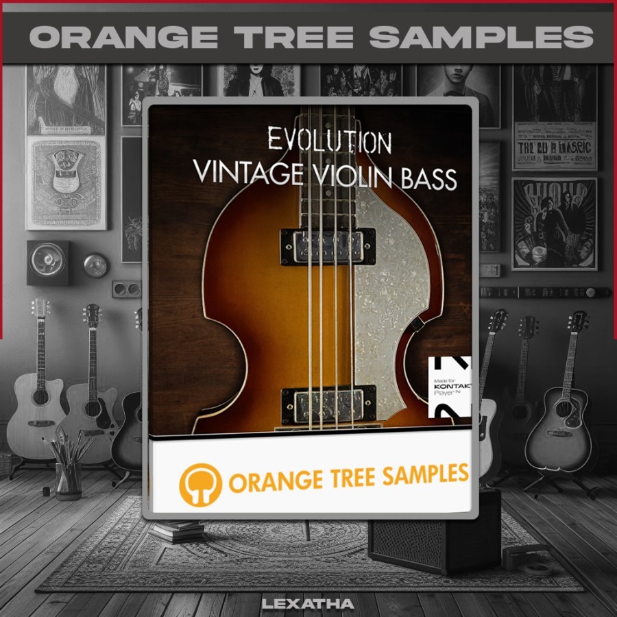 Jual Evolution Vintage Violin Bass Orange Tree Samples Library | Shopee Indonesia
