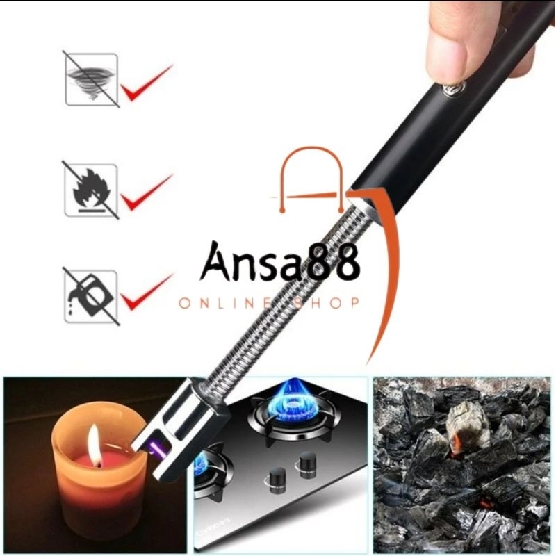 Jual [ANSA88] Pemantik kompor elektrik pemantik listrik USB ...