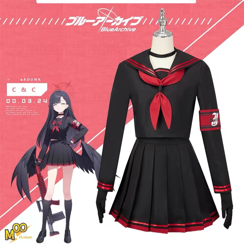 Jual Blue Archive cosplay costume Nakamasa ichika cosplay costume and ...