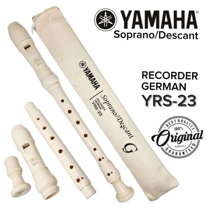 Jual Recorder / Suling / Seruling Modern Yamaha Original YRS-23 Anak ...