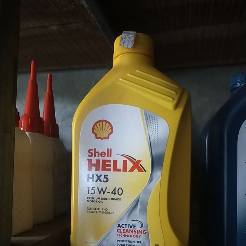 Jual shell helix hx5 1l oryginal | Shopee Indonesia