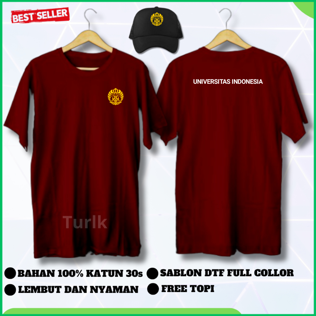 Jual Kaos Universitas Indonesia Kaos UI Thisrt UI Universitas Indonesia ...