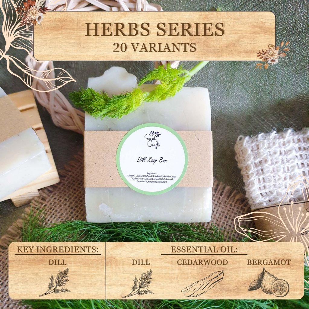 Jual Herbs Series Soap Bar - Scent Crafts - Sabun Herbal - Handmade ...