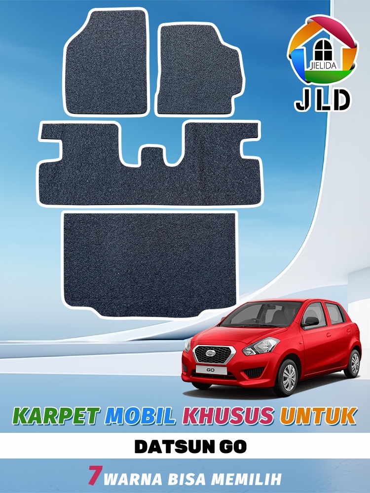 Jual JIELIDA Karpet Mobil Mie Bihun Custom Datsun Go (2 Baris, 2Baris ...