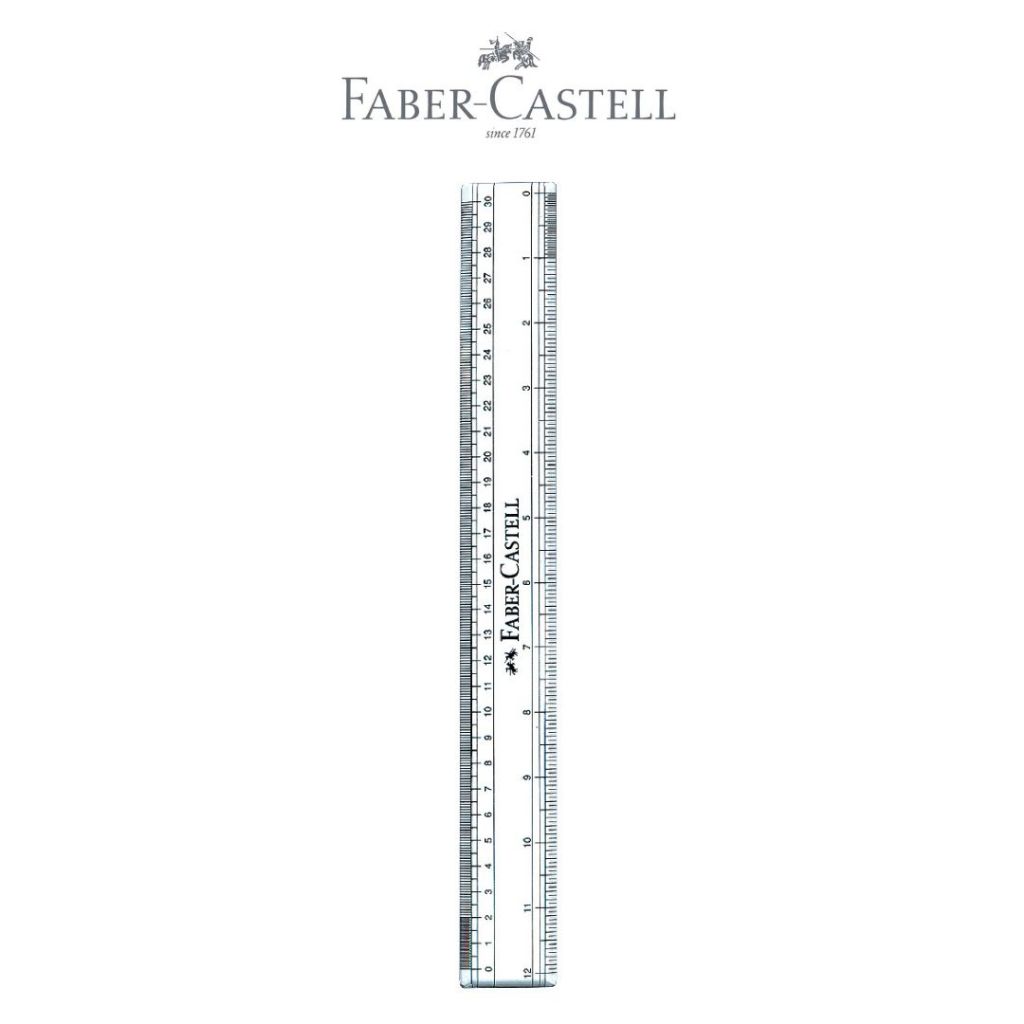Jual Faber-Castell Penggaris Ruler Scale Sekolah 15cm 30cm | Shopee ...