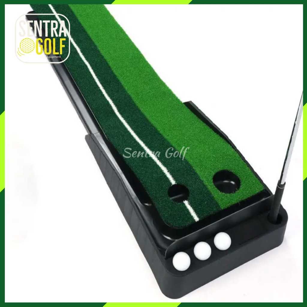 Jual Putting green indoor 2,5 m - trainer golf portabel - karpet golf ...