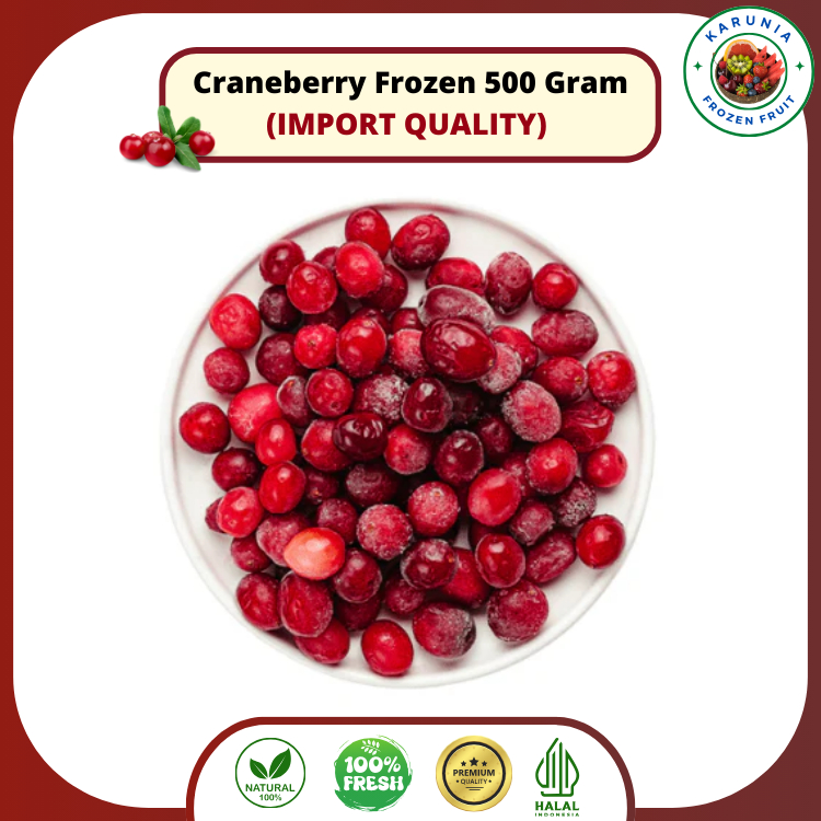 Jual Cranberry Frozen IQF/ Cranberries IMPORT GRADE A | Shopee Indonesia