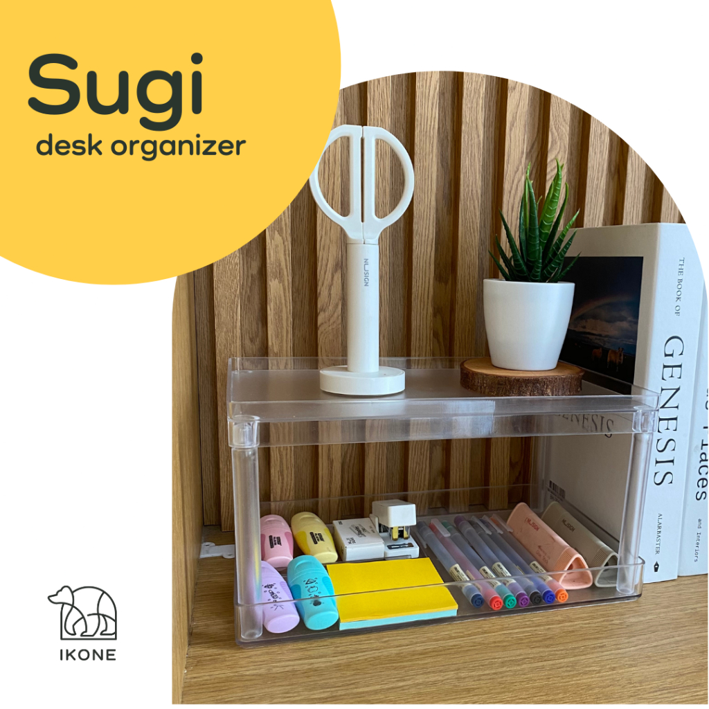 Jual 【IKONE】SUGI Desk Organizer Rak Meja Stationary Rak Organizer ...