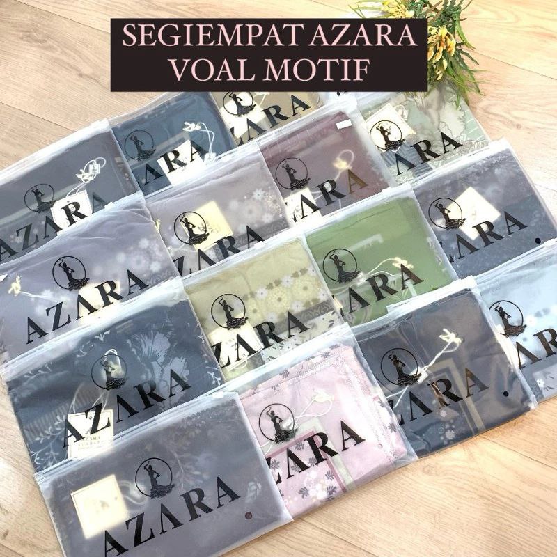 Jual Paket Usaha 10PCS Hijab Azara Motif Pouch Paket Hemat Hijab Motif ...