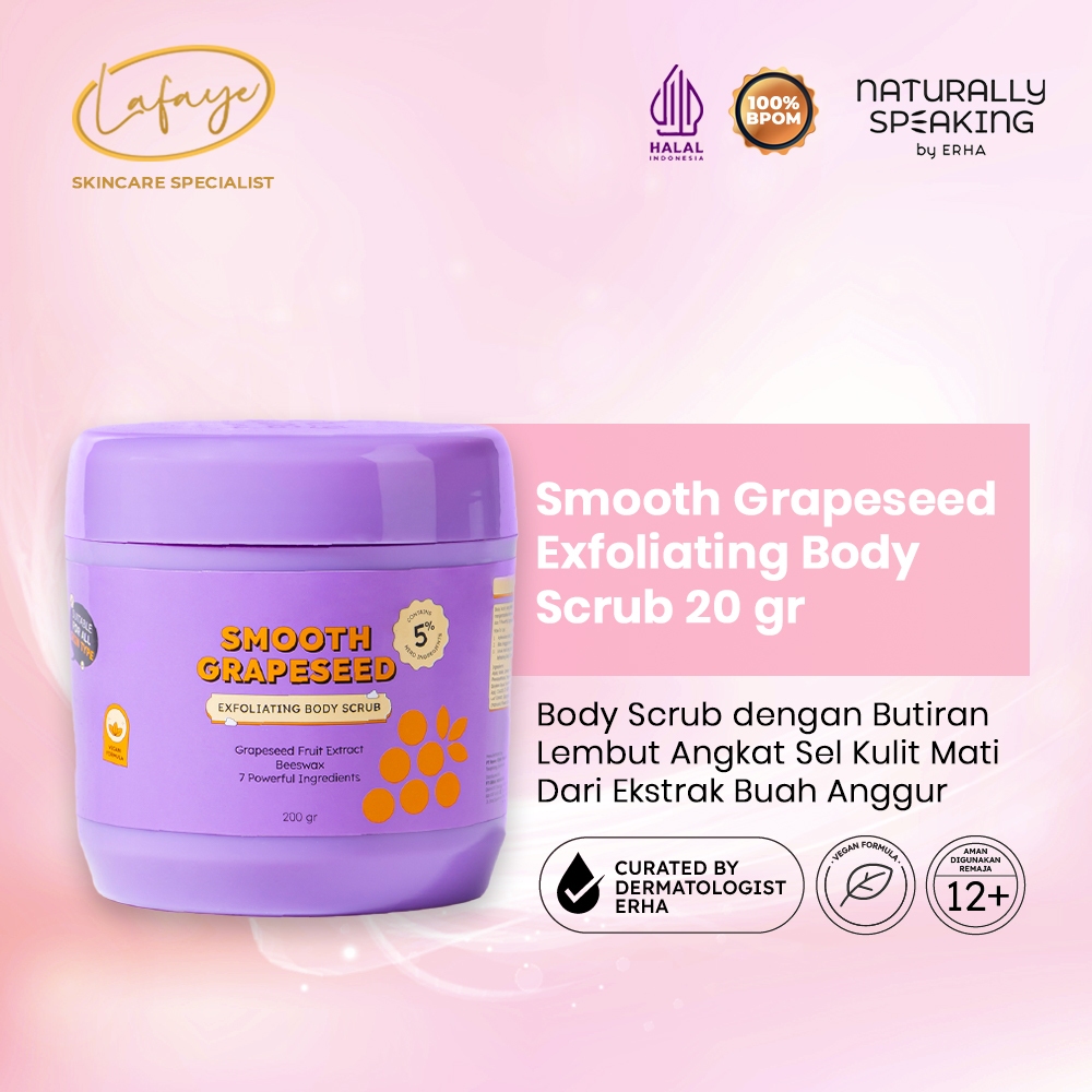 Jual Naturally Speaking Smooth Grapeseed Exfoliating Body Scrub Tubuh - Lulur Badan Antioksidan ...