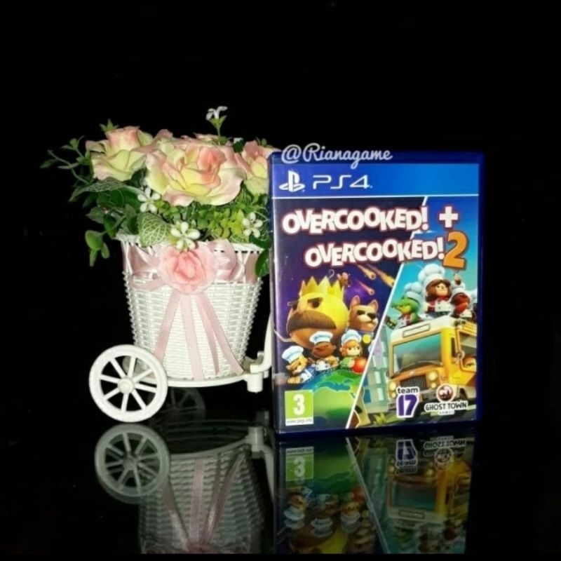 Jual BD Kaset PS4 Overcooked 1-2 Game CD PS 4 Playstation 4 Original ...