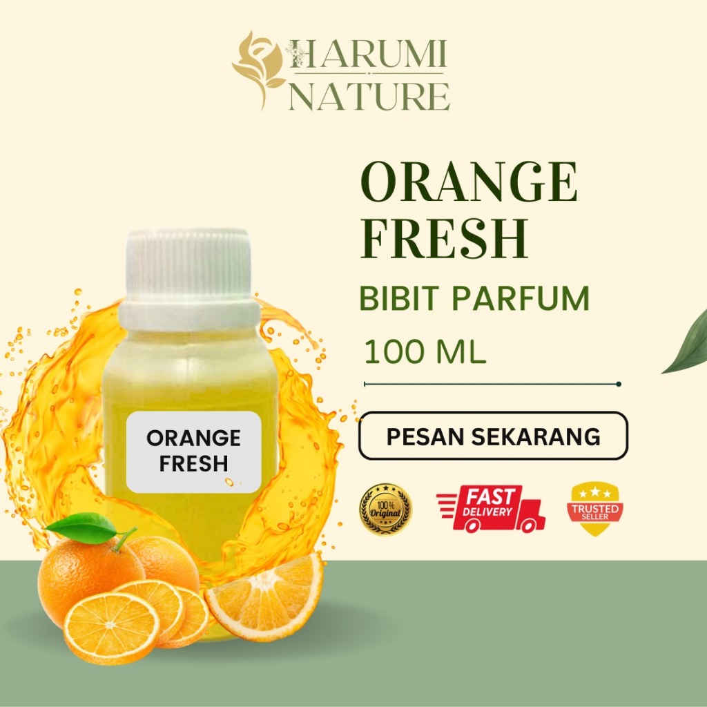 Jual Bibit Parfum Orange Fresh Aroma Jeruk Segar | Shopee Indonesia