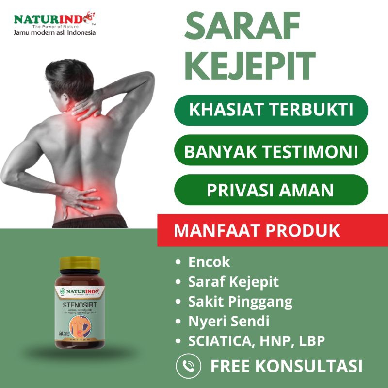 Jual Obat Saraf Kejepit Pinggang dan Kaki Sakit Pinggang Encok Syaraf ...