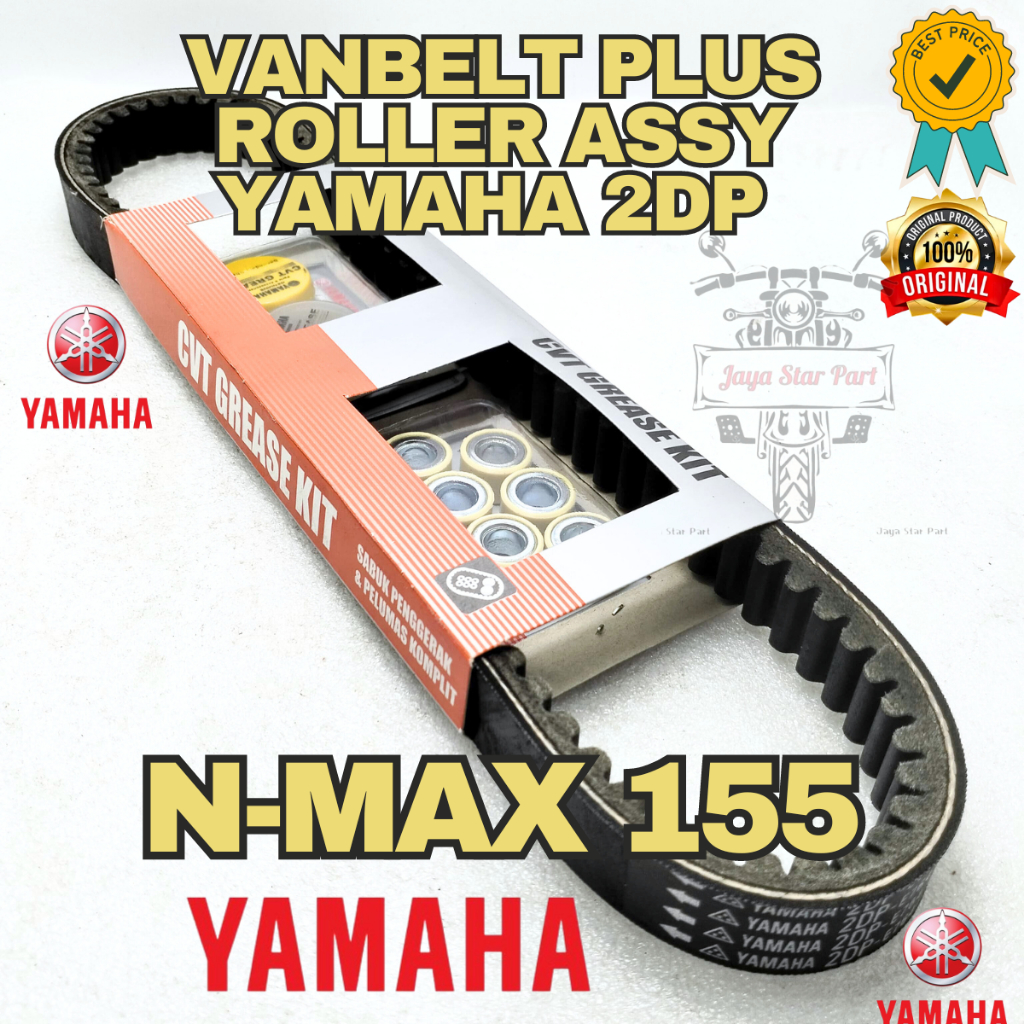 Jual ORI VANBELT/FANBEL SET (ROLLER ASSY (2DP) N-MAX 155 ORIGINAL ...