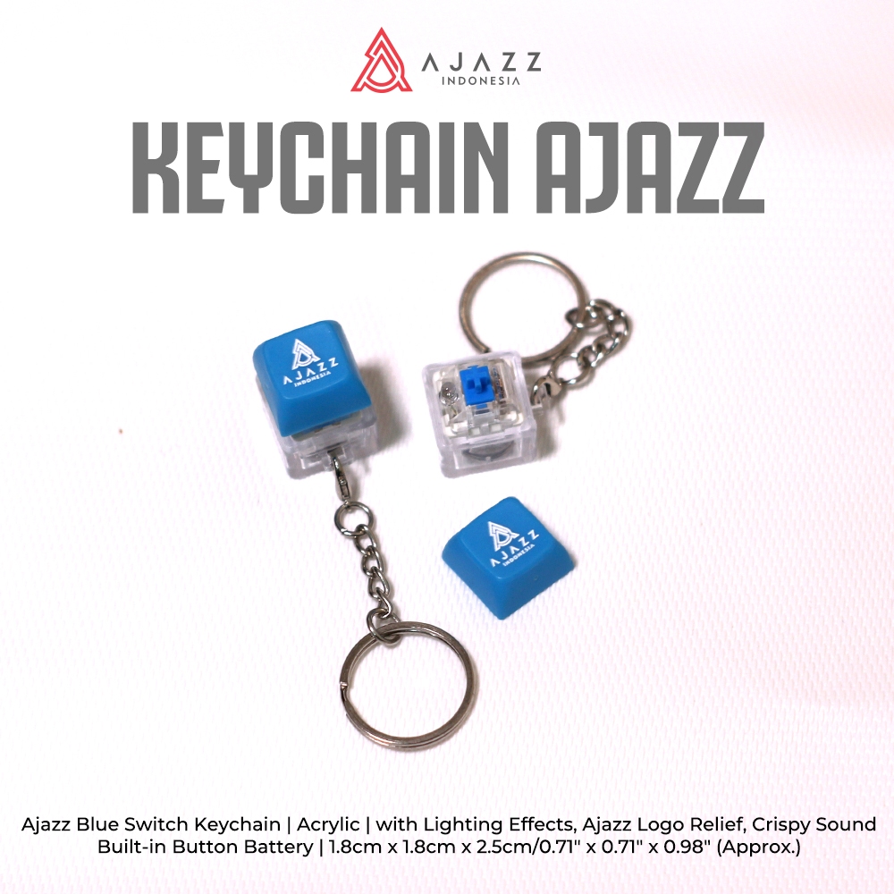 Jual Ajazz Logo Keycaps Keychain Switch Tester | Shopee Indonesia