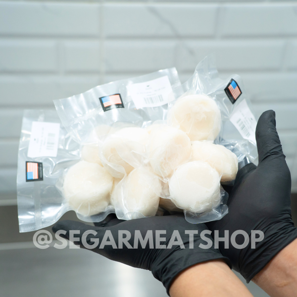 Jual FROZEN US PREMIUM SCALLOP JUMBO IMPOR IQF | Shopee Indonesia