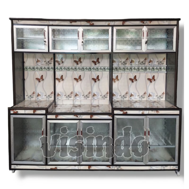 Jual LEMARI DAPUR KITCHEN SET MULTIGUNA (RAK PIRING/MEJA KOMPOR/MEJA ...