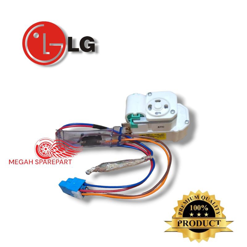 Jual TIMER DAN BIMETAL DEFROST KULKAS LG 2 PINTU / TIMER DEFROST LG ...