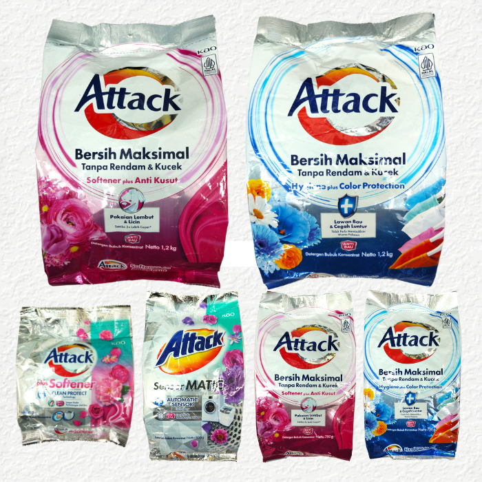 Jual ATTACK Detergent Bubuk Bag | Shopee Indonesia