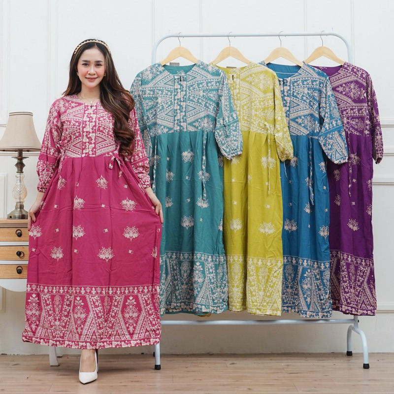 Jual DASTER LONGDRES CIBI SOFT TIARA || BUSUI RESLETING||LENGAN PANJANG ...