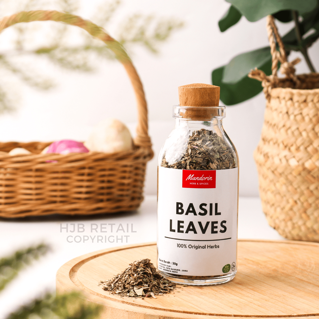 Jual MANDORIN BASIL LEAVES 30g / DAUN BASIL KERING | Shopee Indonesia