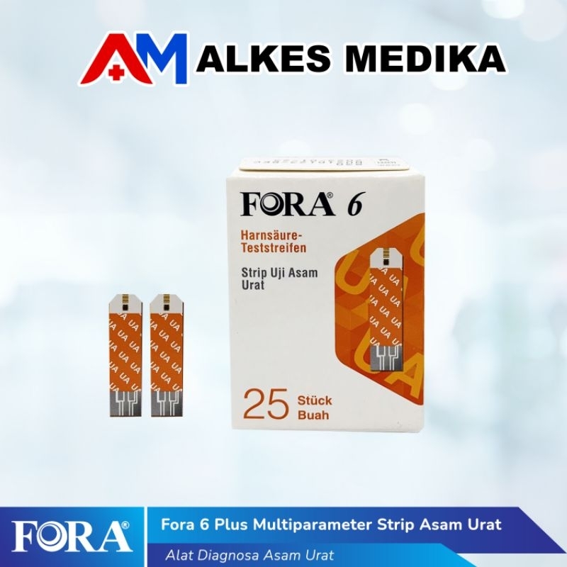 Jual STRIP FORA 6 untuk pemeriksaan Uric Acid / Asam Urat | Shopee ...