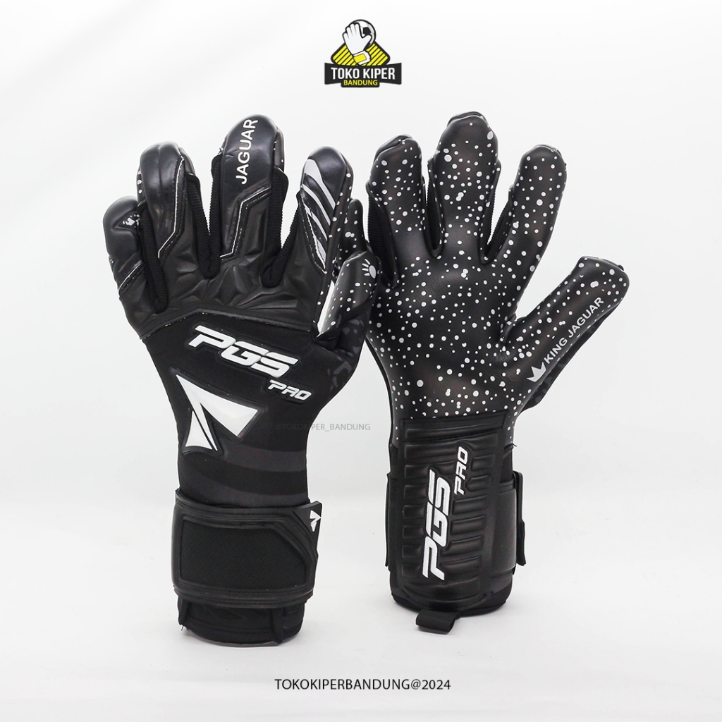 Jual Sarung Tangan Kiper - PGS Pro King Jaguar Black | Shopee Indonesia