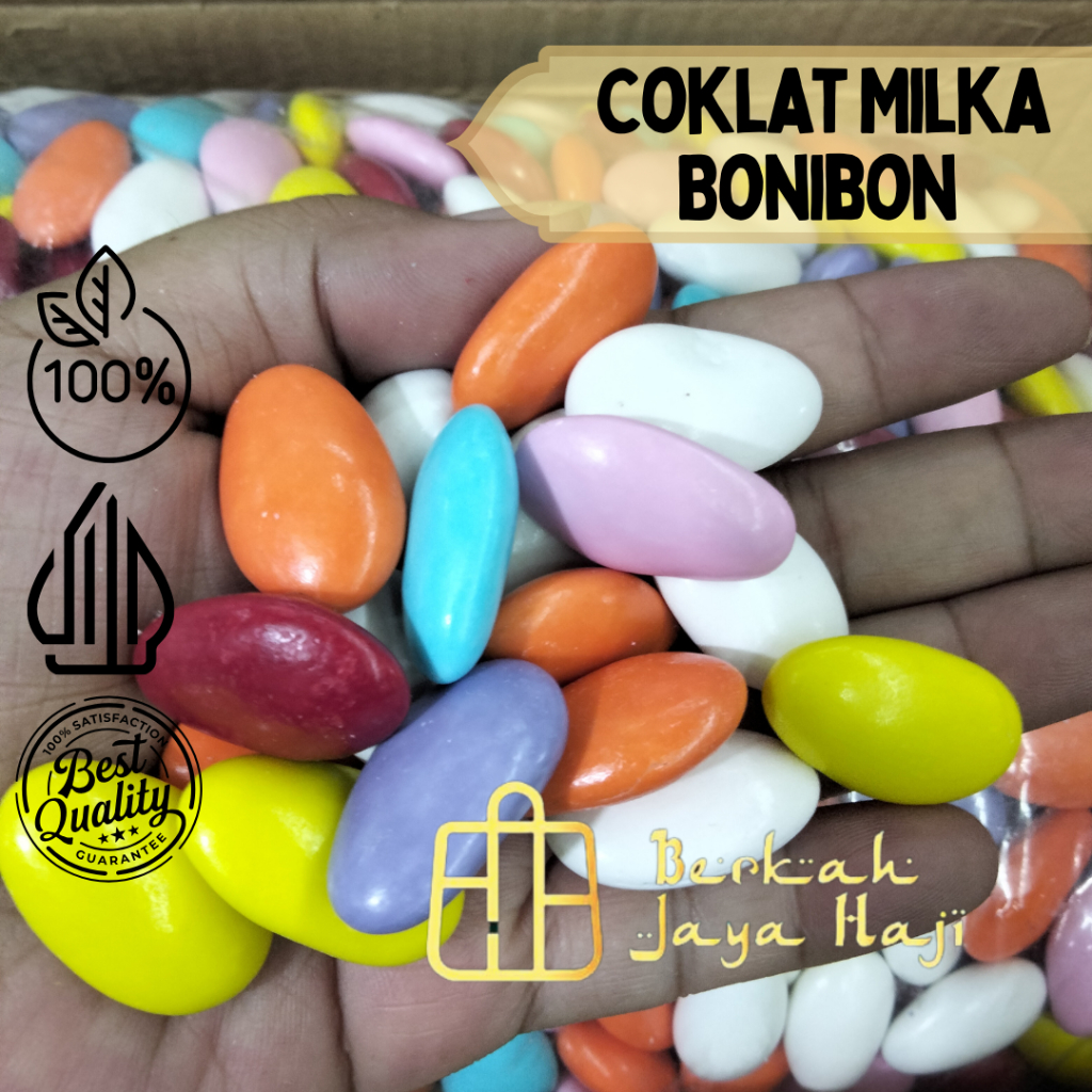Jual Coklat Milka Bonibon Rainbow ORIGINAL Turki Manis 1kg | Shopee Indonesia