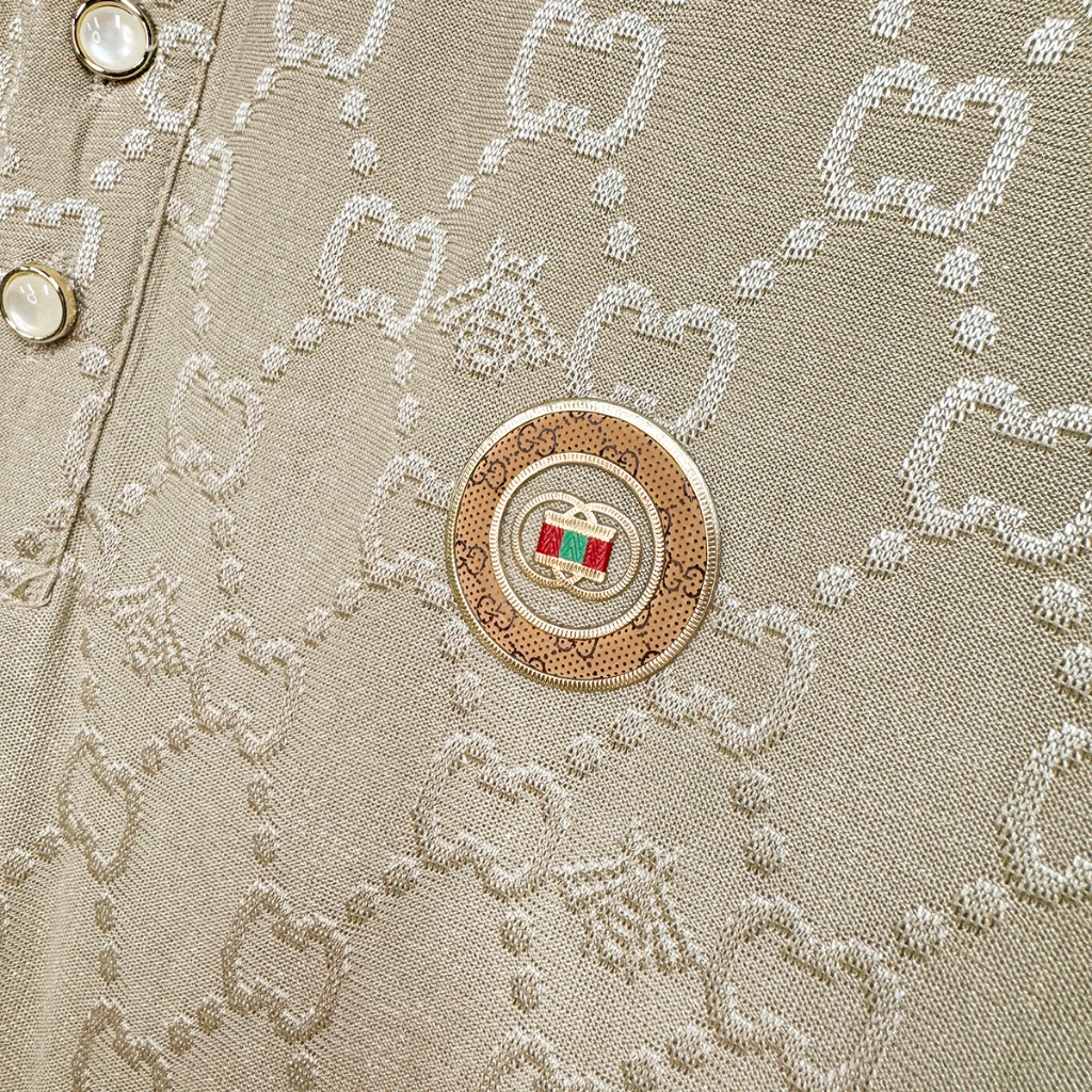 Jual Mens Ice Silk Embroidered Lapel Printingpolokorean Style Thin