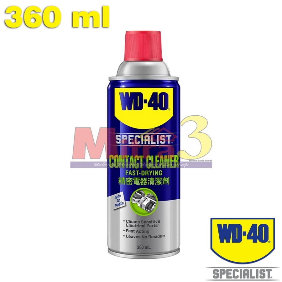 Jual WD-40 Specialist CONTACT CLEANER 360 ml / Cairan Semprot Pembersih ...