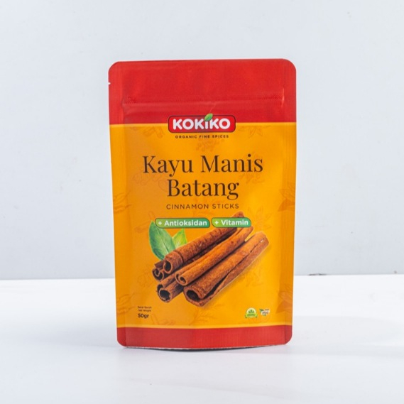 Jual KOKIKO Kayu Manis Batang / Utuh / Whole Cinnamon 50 Gram | Shopee ...